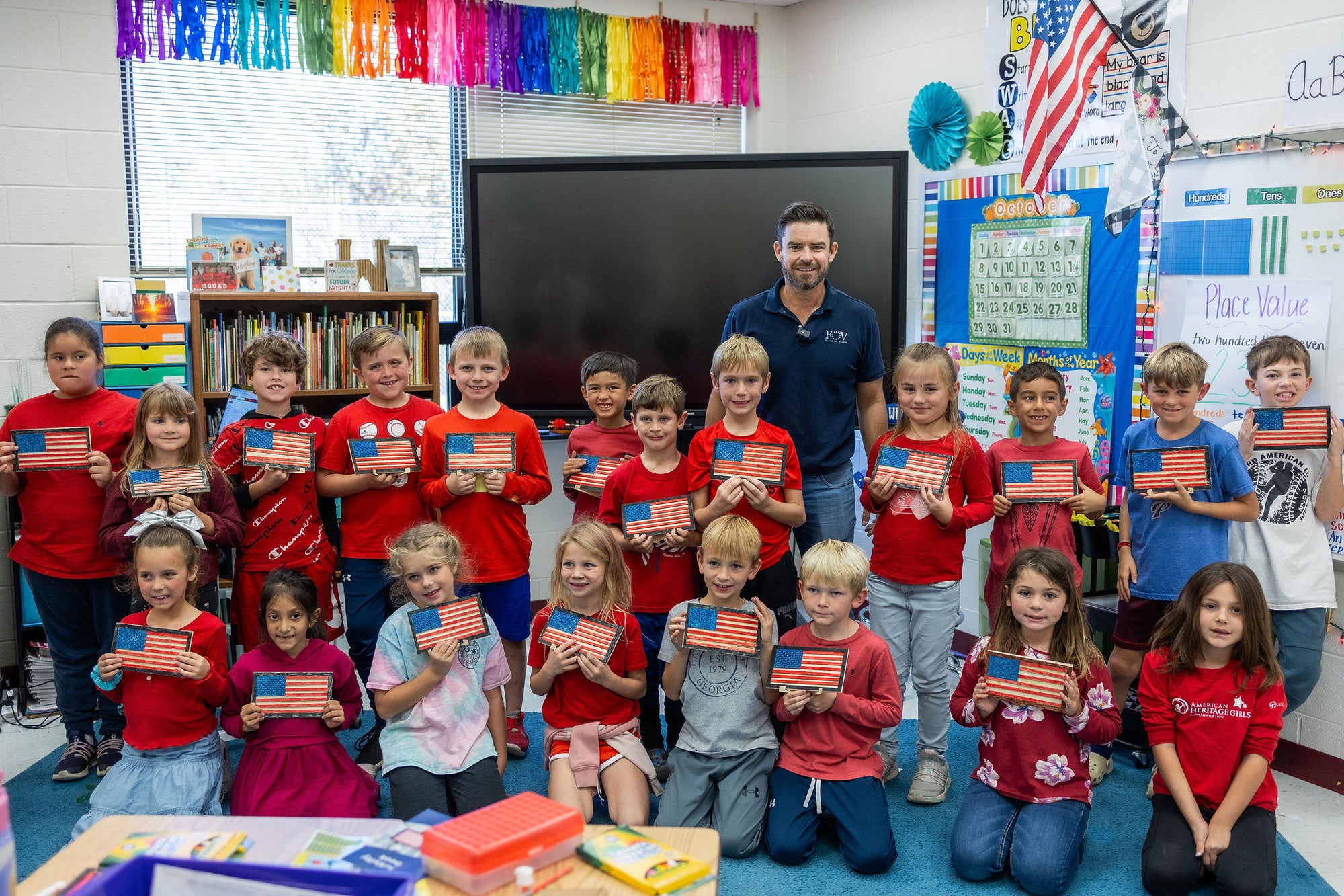 Kid's Flag Kits: Sponsor A Classroom or School