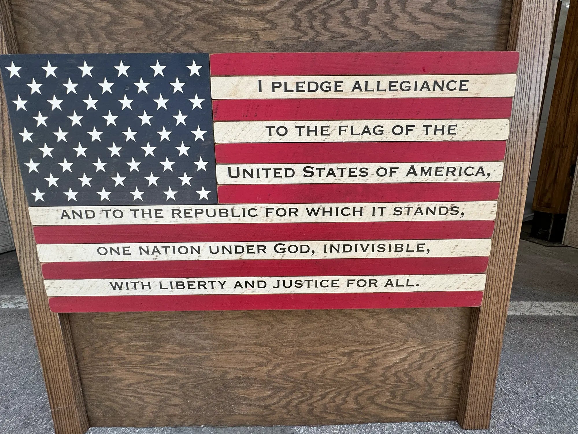 Pledge Of Allegiance Flag