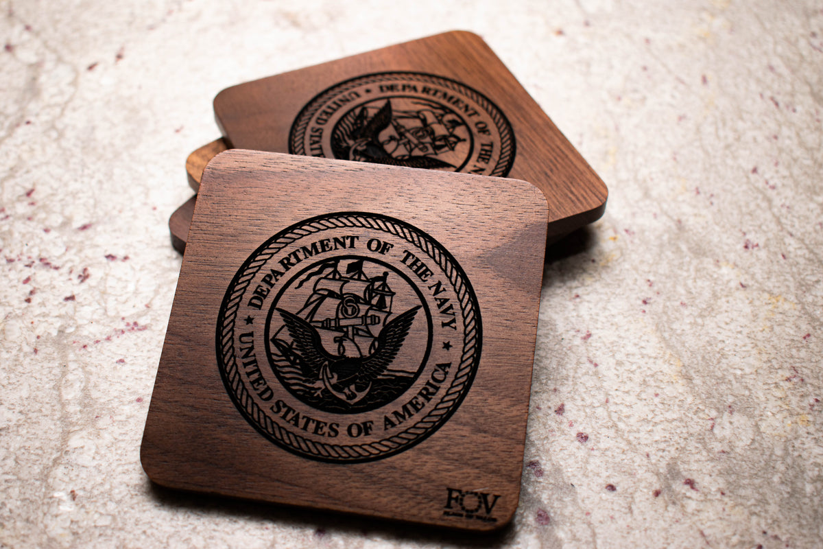 Walnut Coasters