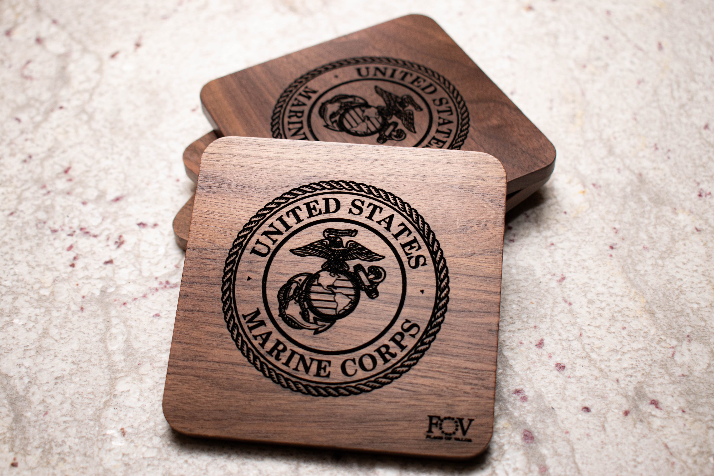 Walnut Coasters