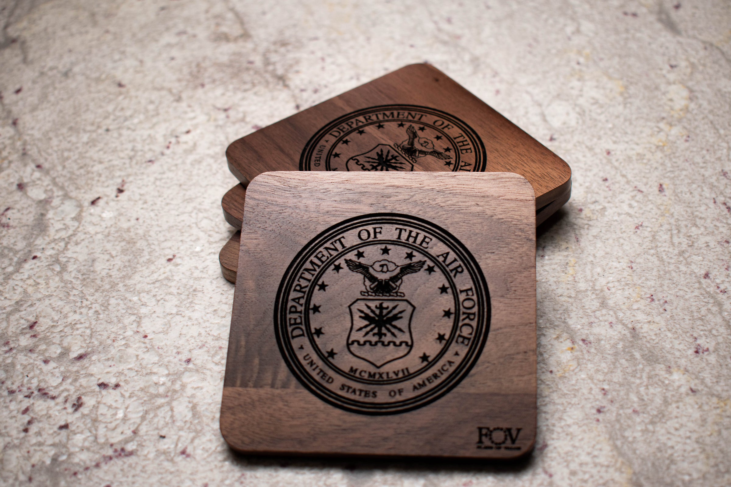 Walnut Coasters